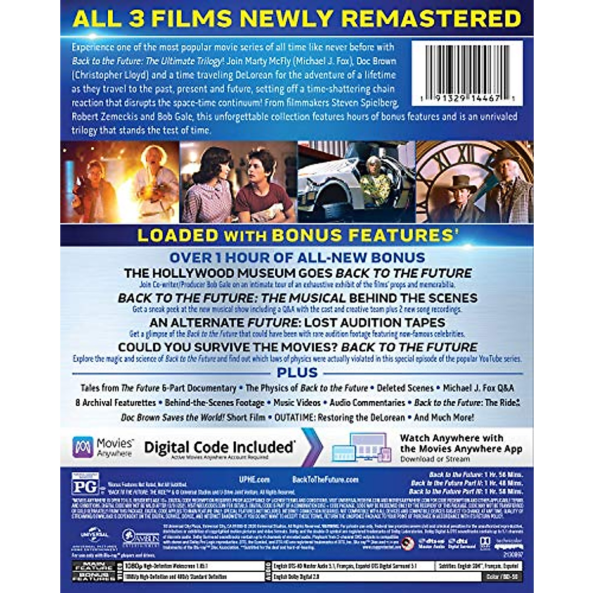 Back to the Future: The Ultimate Trilogy - Blu-ray + Digital
