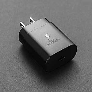 25W Super Fast Type C Charger + Cable Compatible with Samsung Galaxy S22 Ultra Charger, Samsung Charger Type C, Samsung Fast Charger, Type C Charging Block, Wall S21 USB C Fast Charger…