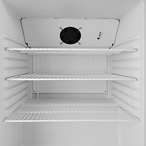 HCK Commercial Undercounter Refrigerator with 5.4 Cu.ft Capacity, Electronic Temperature Control, Locking Door, 3 Adjustable Shelves, Built-in Design - Perfect for Both Home and Business Use