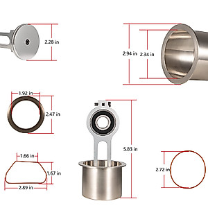 KK-4835 Compressor Piston Kit Connecting Rod Replacement Kit w/Piston Bearing for Sears Craftsman Porter Cable Dewalt Devildiss Oil Free Air Compressor Pump KK-4835 KK-5081 A02743