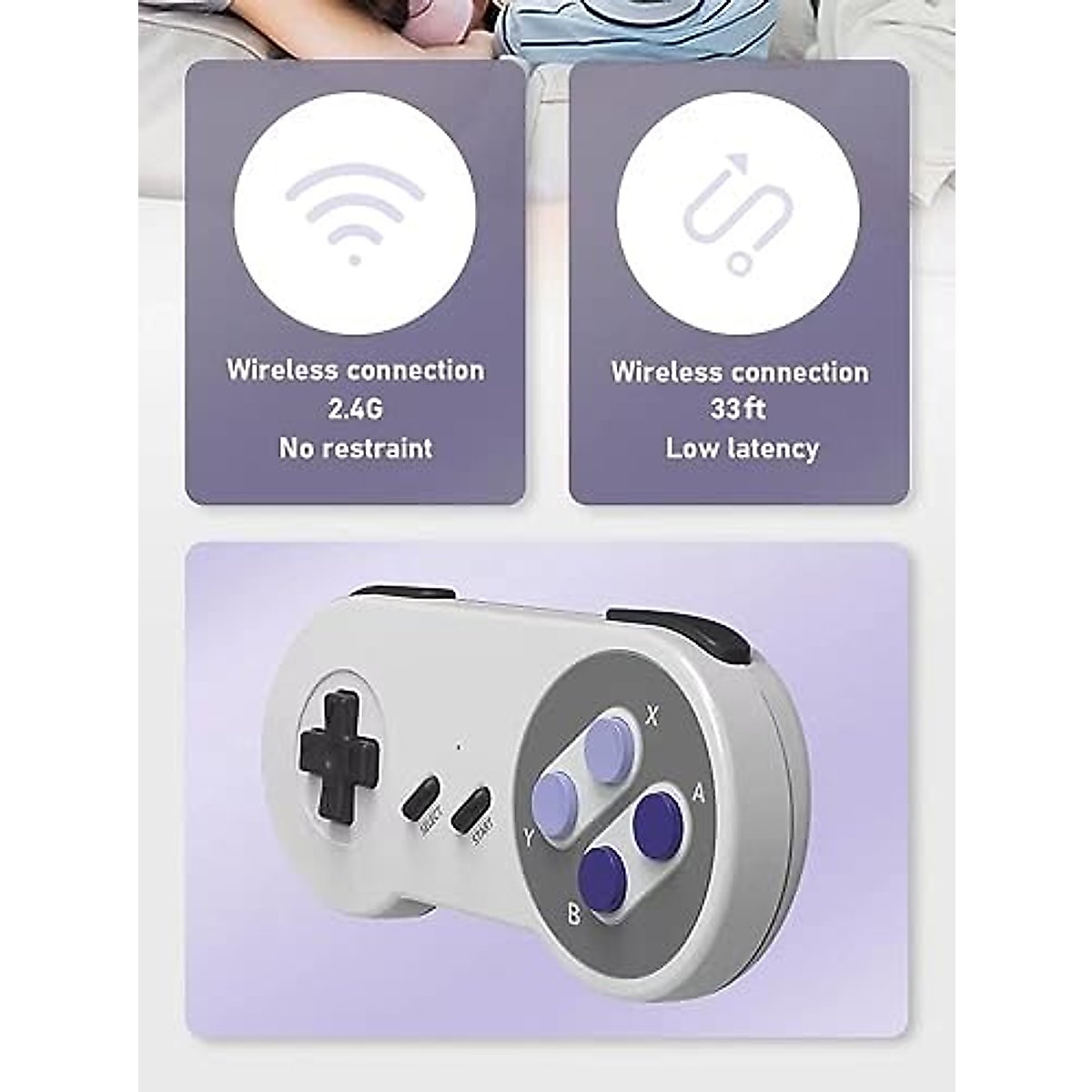 Retro Game Console with 620 Video Games,Classic Mini Game System with Wireless Controller, HDMI HD and AV Output Plug and Play Game Console,Retro Toys Gifts Choice.