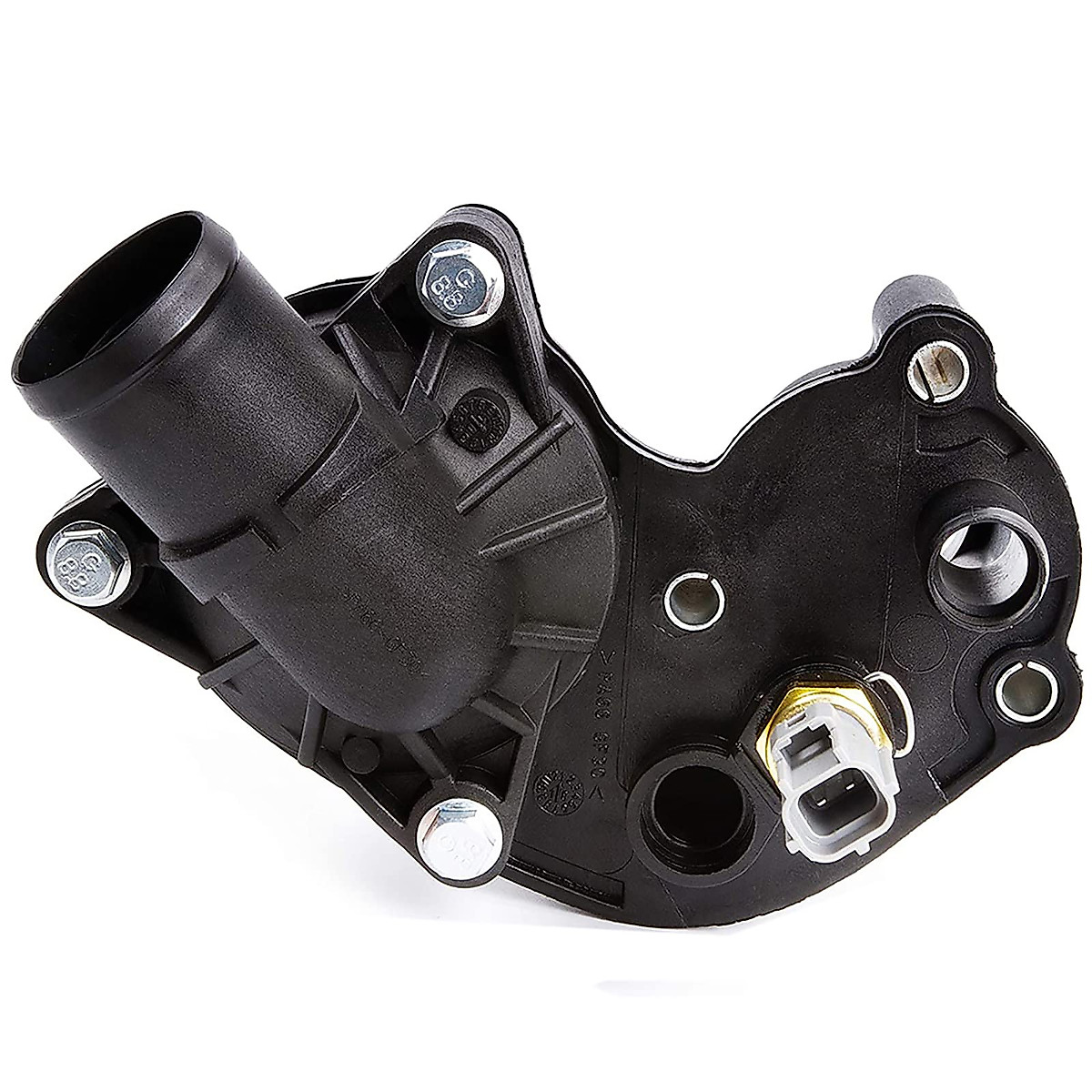 Thermostat Housing Kit Assembly for 2002-2010 Ford Explorer & Mercury Mountaineer V6 4.0L Engine Models 2L2Z8592AA, 2L2Z8592BA - Thermostat Housing Assembly by KAKO