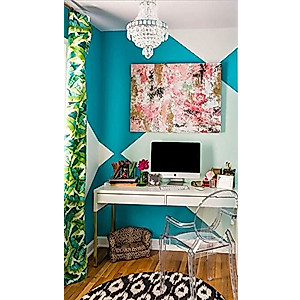 2xhome - Set of 4 Modern Designer Louis Ghost Armchairs with Polycarbonate Crystal Clear Transparent Plastic Dining Chairs