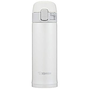 Zojirushi SM-PC30WA Stainless Steel Vacuum Insulated Mug, 10-Ounce, White
