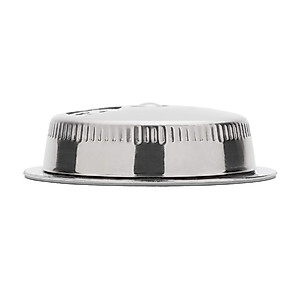 Jarware Stainless Steel Spice Shaker, Regular Mouth Mason Jar Spice Lid