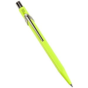 Caran D'ache 844: Mechanical-pencil Metal Fluo Yellow 0.7 mm (844.470)