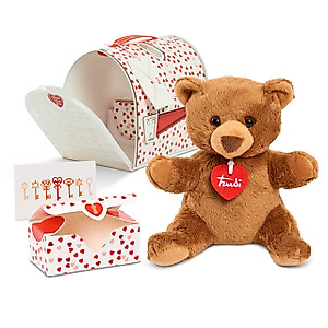 Premium Italian Designed Trudi Ettore Giant Teddy Bear, Big 22-inch Plush, Brown Bear, Kids Toys for Ages 3 Up by Just Play