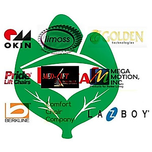 HMOKIN UP/Down 2B 5PIN Wand Hand Controller for Okin Lift Chair Remote handset or Limoss Pride Power Recliner Hand Control