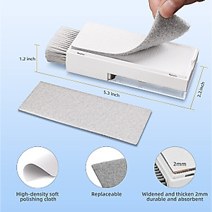 Laptop Screen Keyboard Cleaner Kit, Electronics Cleaning Tool for MacBook iPad iPhone Pro, Brush Tool for Tablet, Computer, PC Monitor,TV Camera Lens New Compact with Patent