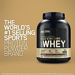Optimum Nutrition Gold Standard 100% Whey Protein Powder, Naturally Flavored Vanilla, 1.9 Pound (Packaging May Vary)