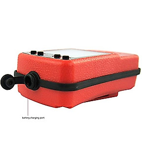 Portable Nitrogen Dioxide Detector 0-20PPM Range LCD Display Backlit Rechargeable Li-battery Powered Three Alarm Way Digital NO2 Gas Monitor Meter Tester Analyzer with Sampling Pump