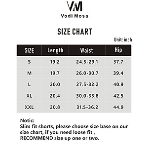 Vodi Mosa Sweat Shorts for Women High Waist Stretchy Comfy Cotton Shorts Womens Long Running Yoga Shorts (NavyBlue, L)