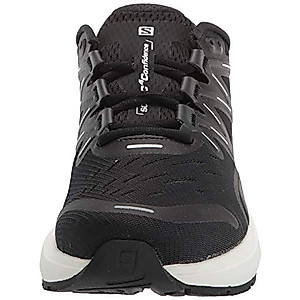 Salomon Sonic 4 Confidence Running Shoes for Men, Black/White/Ebony, 10.5