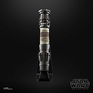 STAR WARS The Black Series Rey Skywalker Force FX Elite Lightsaber with Advanced LEDs and Sound Effects, Adult Collectible Roleplay Item,F2014