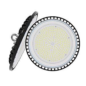 SumKea LED Hight Bay Light 150W, LED Shop Lights with US Plug, Safe Rope, AC100-265V, P65 Rated ETL Listed Commercial Warehouse Light for Outdoor and Indoor, Adjustable Color Temperature, 2 Pack