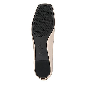 Jessica Simpson Women's Mandalaye Ballet Flat, Chalk, 9