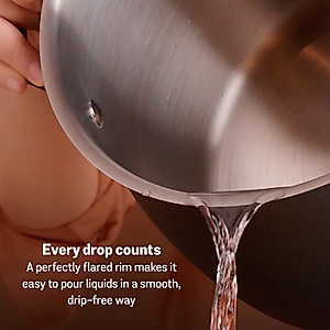 Meyer Accent Series Stainless Steel Stockpot, 8 Quart, Matte Black