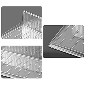 WBANGIAO Wall Hanger Shelf Living Room Partition Router Cabinet Bedroom Shelves Stand Placement.Transparent.Big