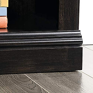Sauder Select Collection 3-Shelf Bookcase, Estate Black finish