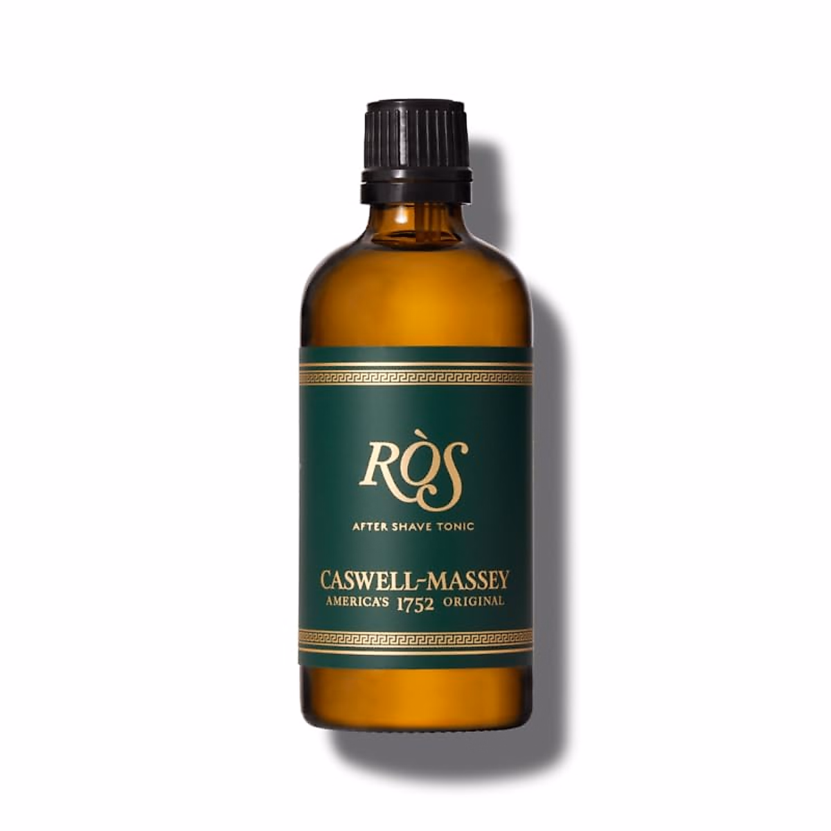 Caswell-Massey ROS After Shave Tonic, Refreshing and Invigorating Post-Shave Care, Masculine Rose Scent, 3.4 Fl Oz