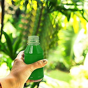 Aneco 30 Pack 4 Ounce Empty Plastic Juice Bottles Reusable Drink Containers with Lids Ideal for Storing Juices, Water and Other Homemade Beverages