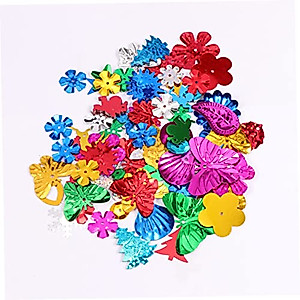 VILLCASE 50 table scatter christmas star confetti glitter christmas confetti sprinkles christmas party mermaid confetti house accessories for home DIY sequins wedding Jewelry buckle