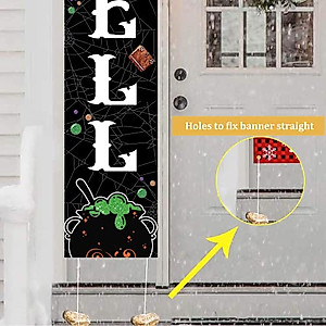 I Smell Children Banner, 71" X 12" I Smell Children Signs Hocus Pocus Banner Hocus Pocus Halloween Decorations for Hanging Signs Front Door Hocus Pocus Outdoor Decorations