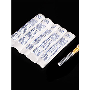 Disposable sterile needles 100Pack (25G-1IN)