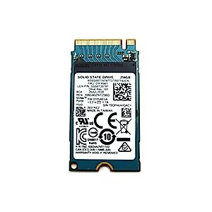 Solid State Drive 01FR901 11S01FR901 Compatible Replacement Spare Part for Kioxia KBG40ZNT256G 256GB M.2 2242 NVMe PCIe Gen3 x4 SSD