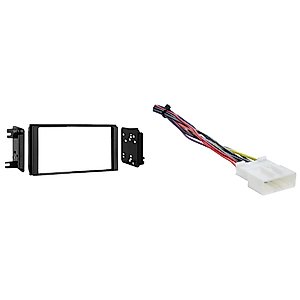 Metra 95-8902 Double DIN Installation Kit for 2008-Up Subaru Impreza/WRX Vehicles & Wiring Harness for Nissan 2007-Up/Select Subaru 2008-Up
