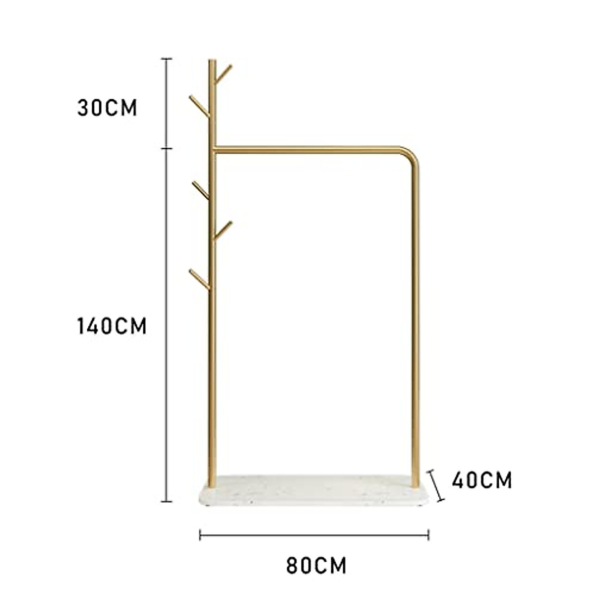 ZHUHW Nordic Living Room Dormitory Floor Hanger Bedroom Home Apartment Storage Hanger Balcony Corridor Hanger