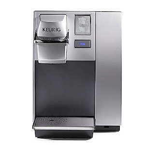Keurig K155 Office Pro Commercial Coffee Maker, Single Serve K-Cup Pod Coffee Brewer, Silver, Extra Large 90 Oz. Water Reservoir
