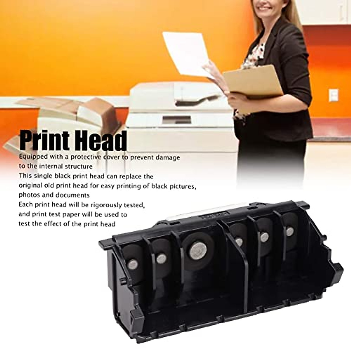 Kafuty-1 QY6-0083 Used Printhead,Replacement Print Head for Canon MG6310 MG6320 MG6350 MG6380 MG7120 MG7150 IP7110 MG7180 MG7520 MG7550 iP8720 iP8750