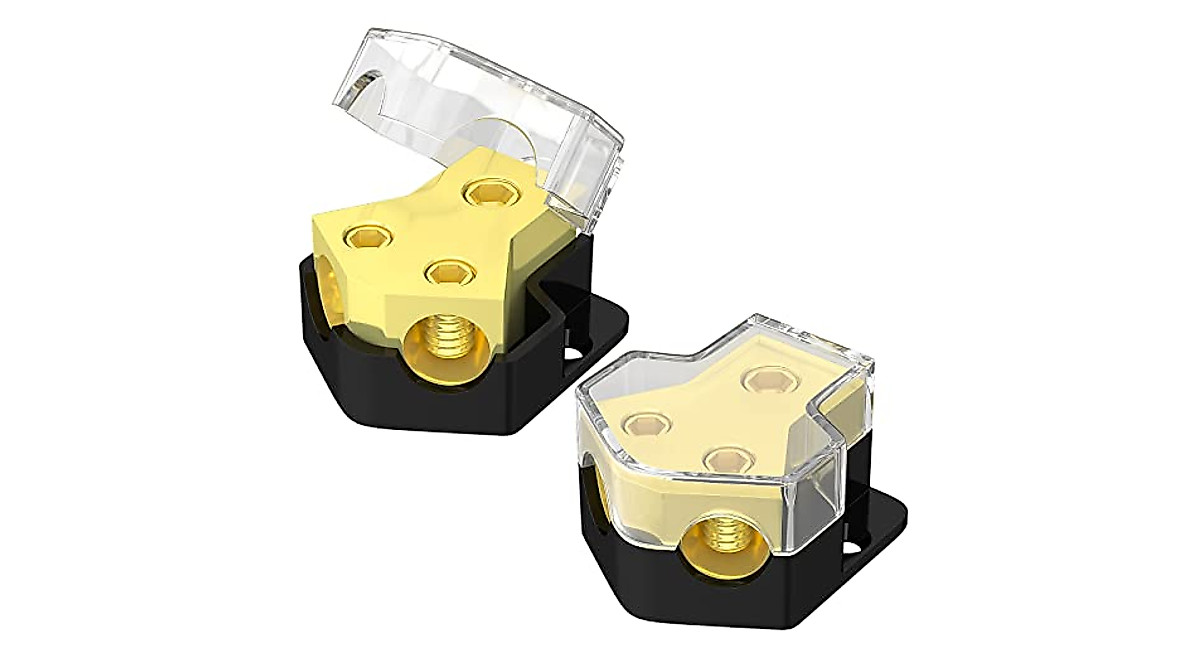 RVBOATPAT 12V Power Distribution Block for Car Audio & Marine