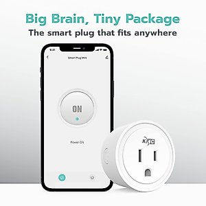 KMC Smart Plugï¼ŒWiFi Mini Outlet 2 Pack, Compatible with Alexa, Google Assistant and IFTTT, Compatible with Smart Life APP, No Hub Required, Remote Control Your Devices from Anywhere, ETL Listed