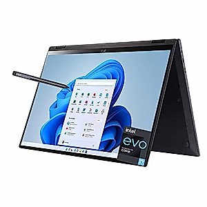 LG gram 16'' 2-in-1 Ultra-Lightweight Laptop,WQXGA (2560 x 1600) IPS 16:10 TouchDisplay,Intel Evo Core i7-1165G7, Wi-Fi 6, 21 hr BatteryLife, Thunderbolt4, Stylus Pen,Win 11(16GB RAM | 512GB PCIe SSD)