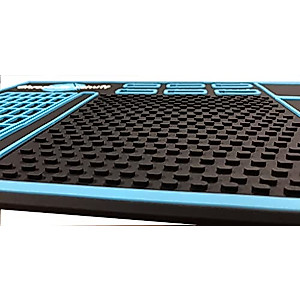 Rubber Work Mat for Lock Picking, Pinning Mat for Lock Picking Tools or Lock Smith Kits, Lockpicking Set Beginner, Lock Pinning Mat, Lock Rekeying Kit, Worktable Mat