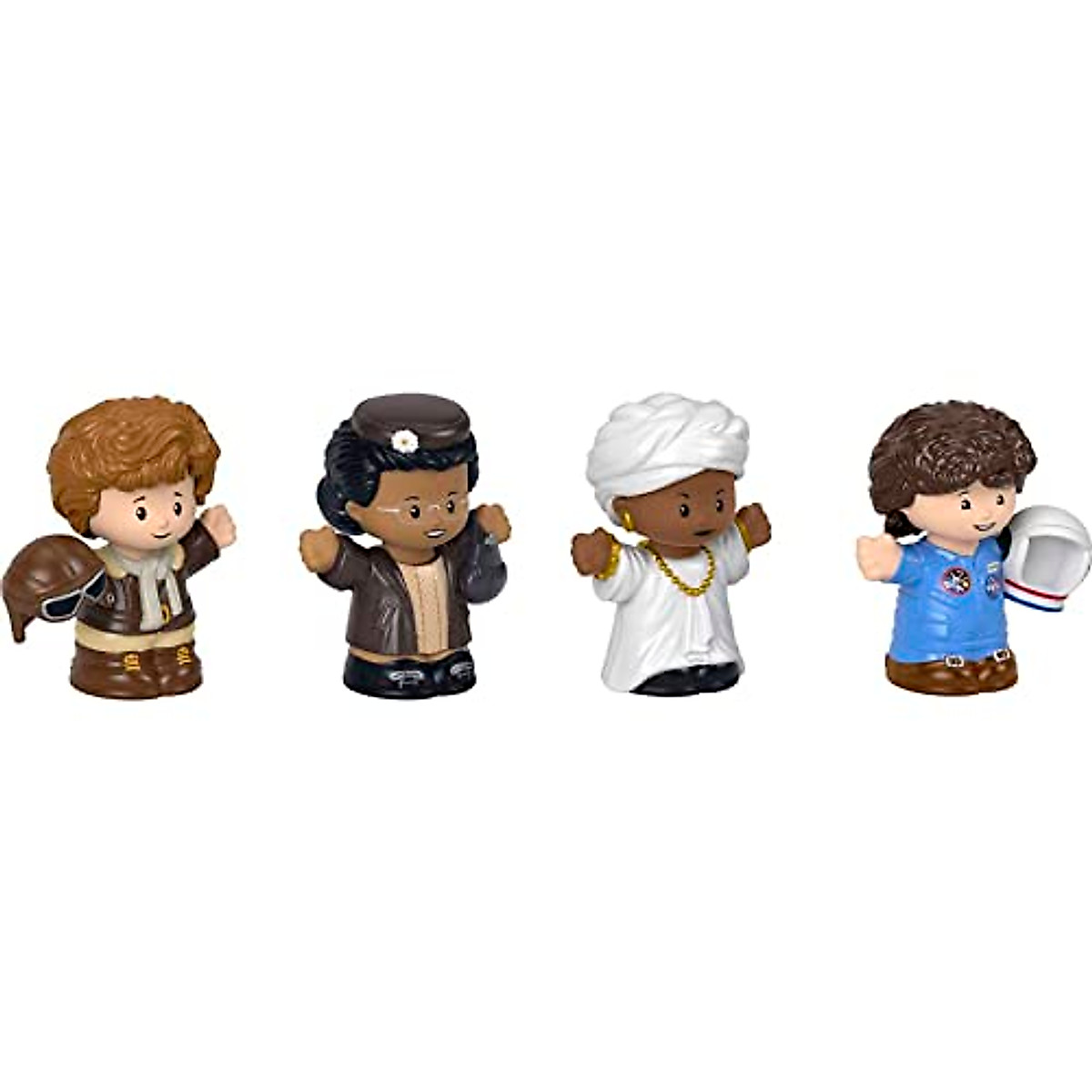 Fisher-Price Little People Collector Inspiring Women, Special Edition Figure Set Featuring 4 trailblazing Women from American History