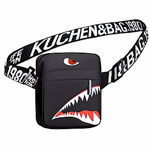 WRLDMCWLQ Shoulder Bag Sling Bag Men Small Bag Casual Chest Bag Backpacks Casual Daypacks For Travel Sports Running Hiking