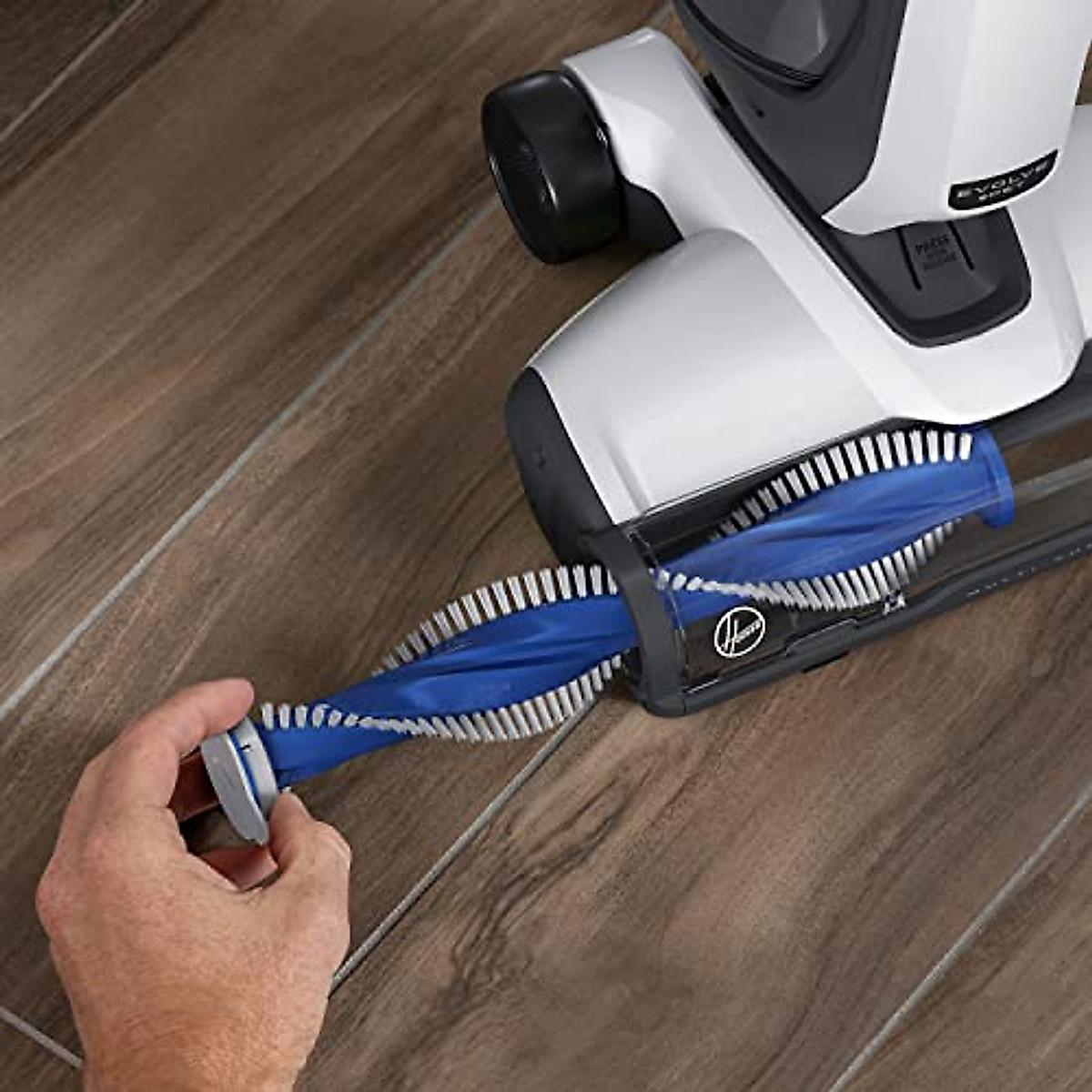 Hoover ONEPWR Evolve Pet Cordless Small Upright Vacuum Cleaner, Lightweight Stick Vac, For Carpet and Hard Floor, BH53420V, White