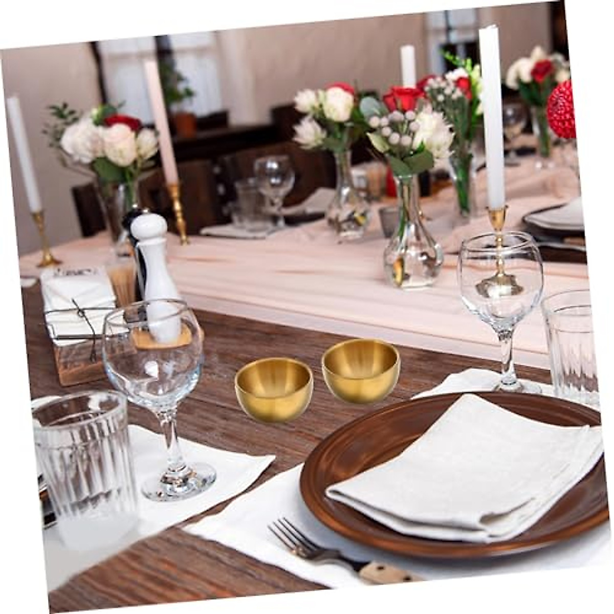 Luxshiny 3pc Stainless Steel Tumbler Cups Insulated Metal Camping Mugs Reusable Drinking Glasses Heat Resistant Shatterproof Wine Glasses for Home