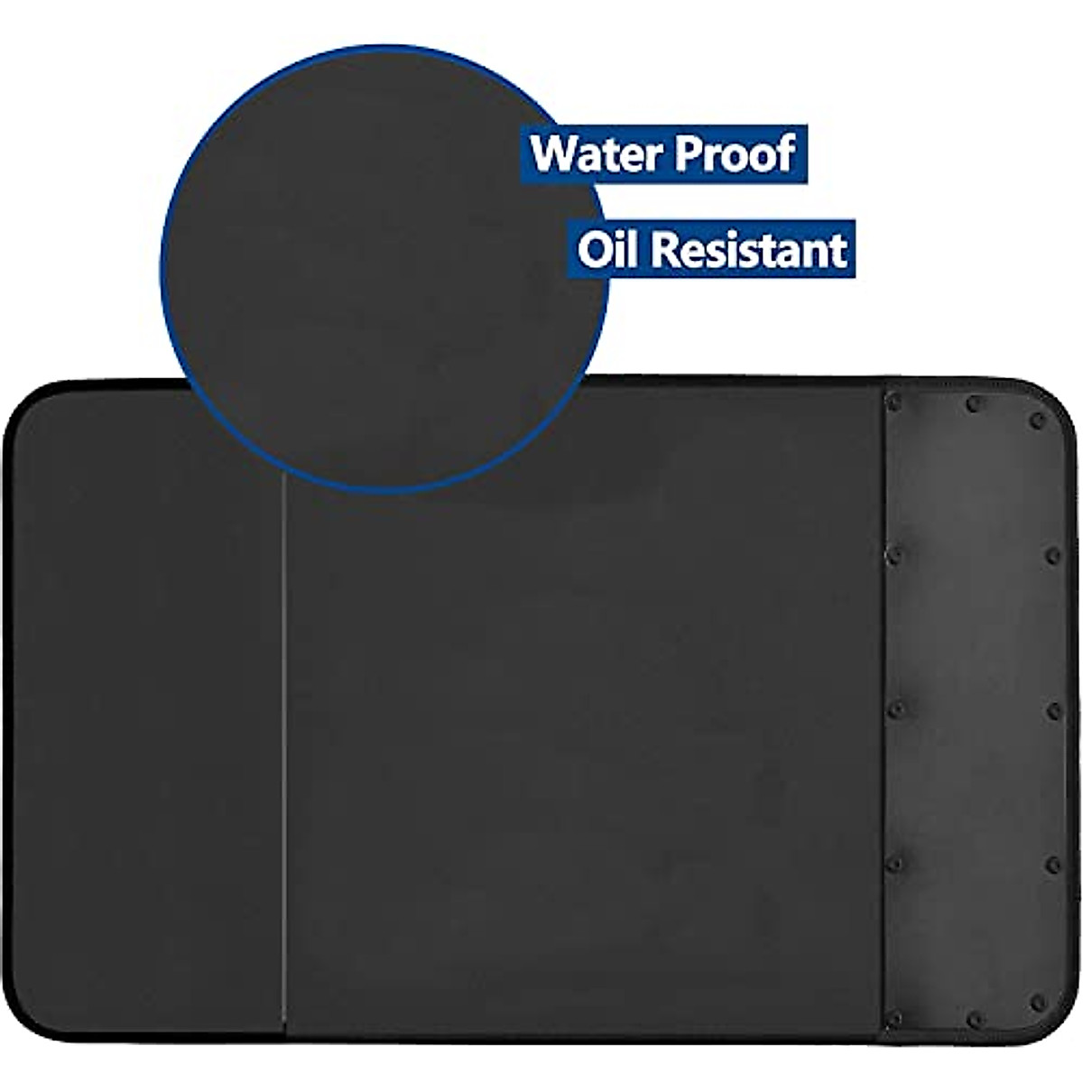 BOOSTEADY Non-Slip Gun Cleaning Mat for Glock, Thick Neoprene Magnetic Gun Mat, Pistol Cleaning Mat 20 x 12”