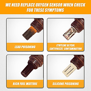 RANSOTO Oxygen O2 Sensor Compatible with Polaris General 1000, RZR XP Turbo/XP 1000, Ranger 570 900 XP 1000 Crew, Sportsman 110 450 570, ACE 150 Replace 4016021 4013979