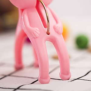 Cabilock 4pcs Beach Towel Clips Cartoon Pig Chair Clips Towel Holder Jumbo Plastic Quilt Clothes Pegs Hanging Clamps for Quilt Socks Stockings Scarf Clothes (Orange)