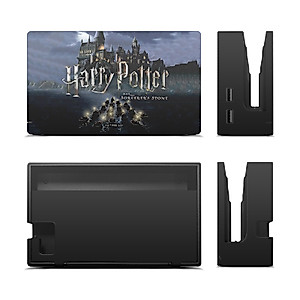 Head Case Designs Officially Licensed Harry Potter Castle Graphics Vinyl Sticker Gaming Skin Decal Cover Compatible With Nintendo Switch Console & Dock