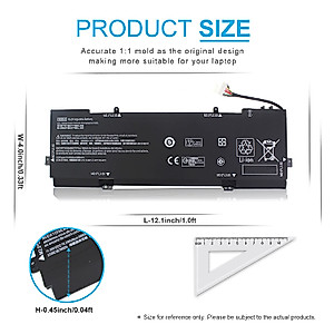 KB06XL 902499-855 902499-856 Battery for HP Spectre X360 Convertible 15-BL1XX 15-BL0XX 15-BL012DX 15-BL112DX 15T-BL000 15T-BL100 15-BL002XX 15-BL075NR 15-BL062NR Z4Z35UA Z4Z38UA 902401-2C1 79.2Wh