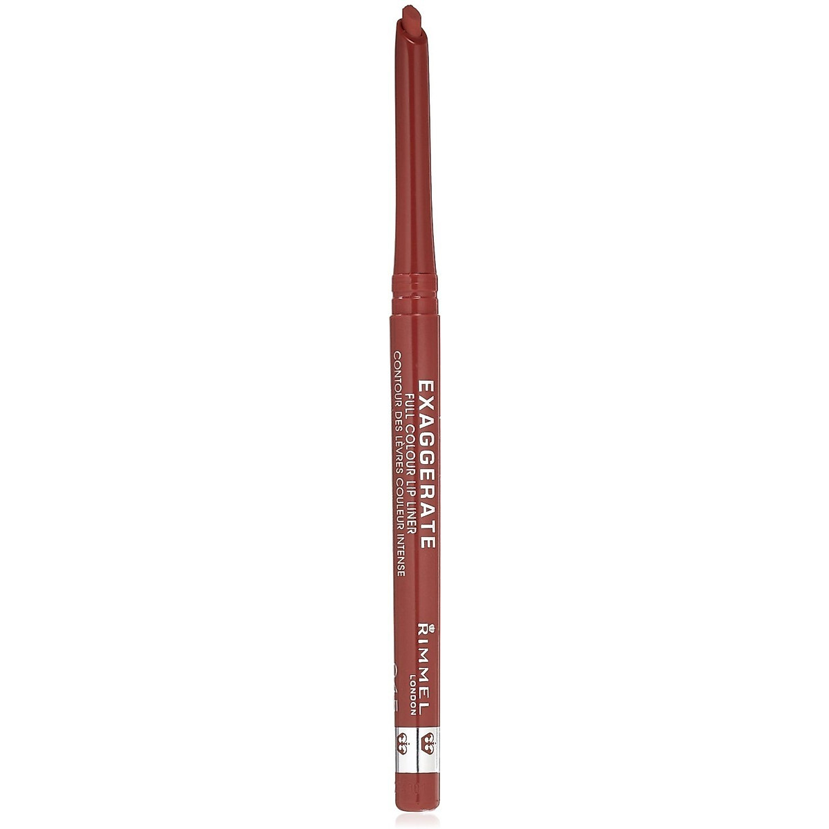 Rimmel Exaggerate Lip Liner, Epic [045] 0.01 oz (Pack of 3)