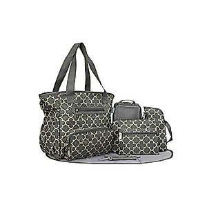 SoHo Grand Central Station Diaper Bag (Green)