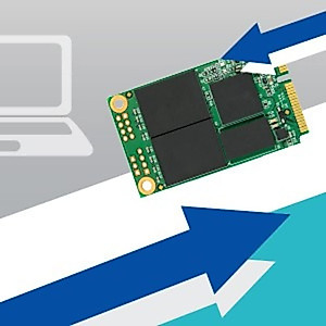 Transcend 256GB SATA III 6Gb/s MSA370 mSATA SSD 370 Solid State Drive TS256GMSA370