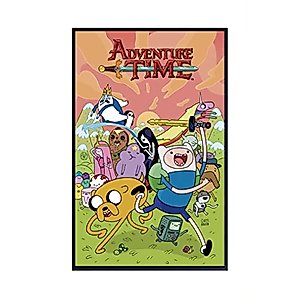 XIHOO Christ-EZ Anime Cartoons Adventure Time Wall Art Print Poster Home Decor Premium - Matte poster Frameless Gift 11 x 17 inch(28cm x 43cm)
